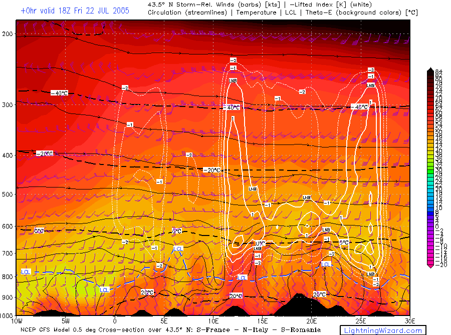 Convective Weather Maps by Lightning Wizard