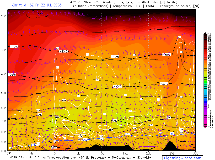Convective Weather Maps by Lightning Wizard