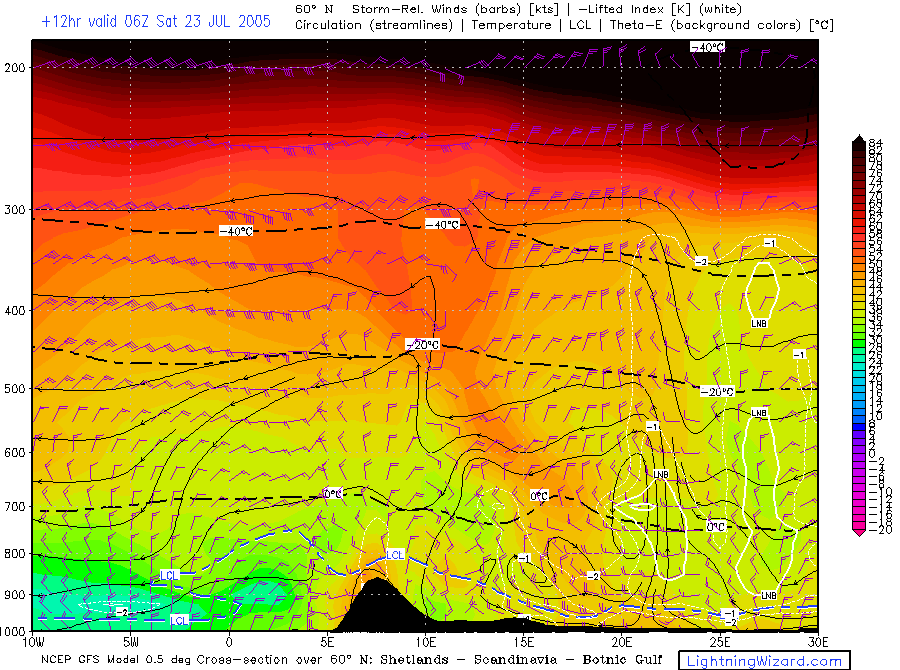 Convective Weather Maps by Lightning Wizard
