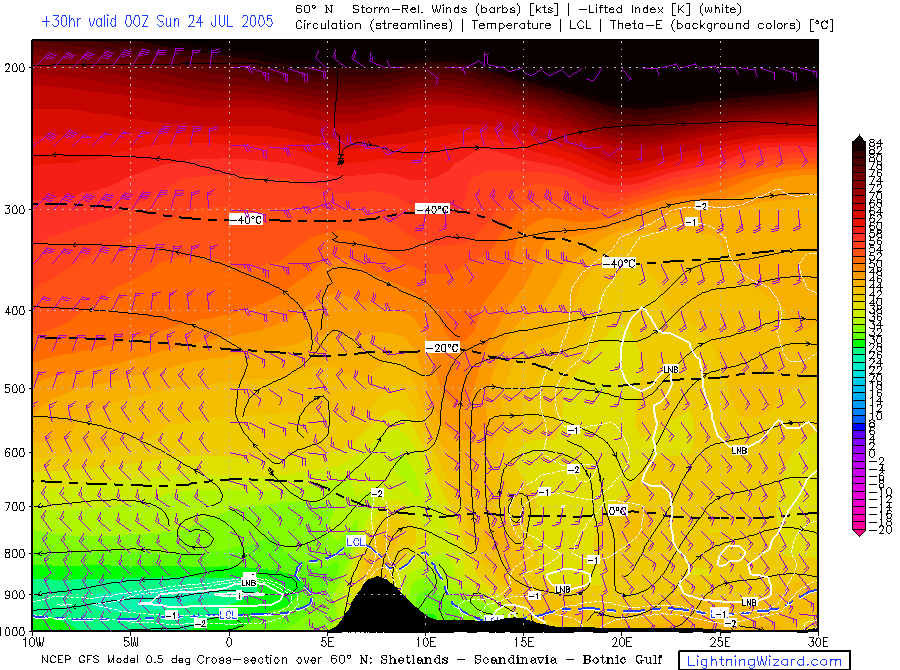 Convective Weather Maps by Lightning Wizard